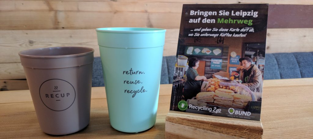Wir sind Recycling2Go-Partner – Glas & Bohne